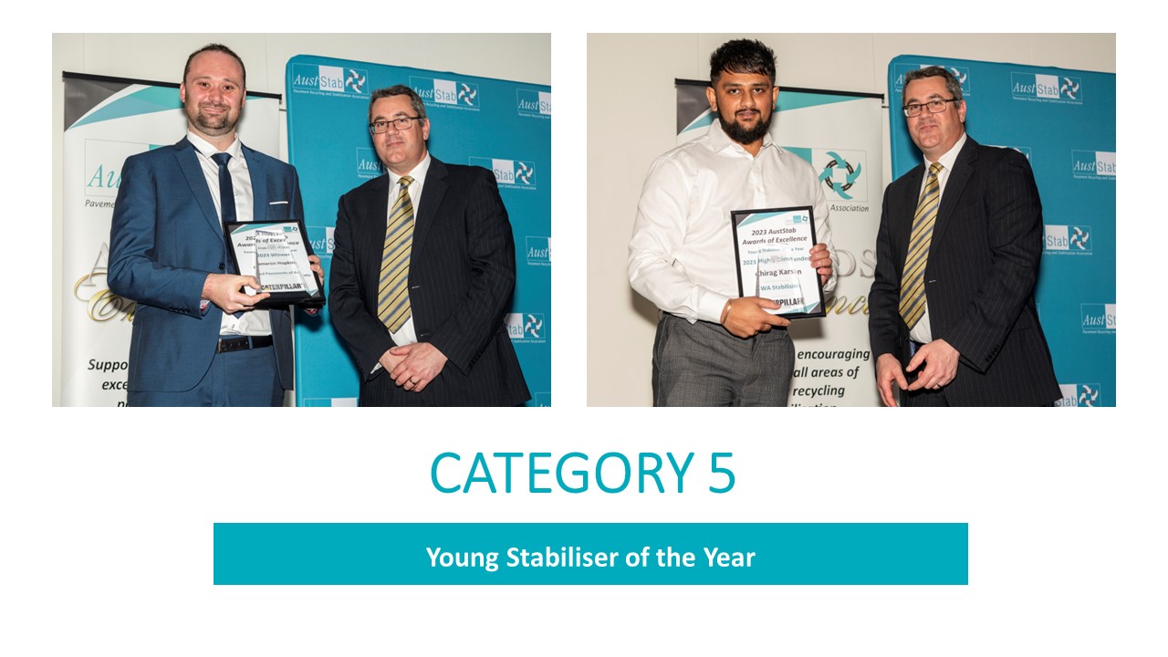 Awards of Excellence 2023 - Sponsored by Caterpillar - AustStab